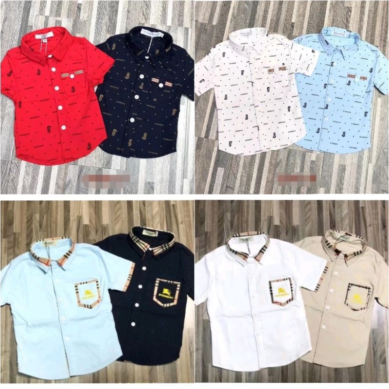 Jual Kemeja BURB€RR¥ Anak Impor Premium (5-14T) | Shopee Indonesia