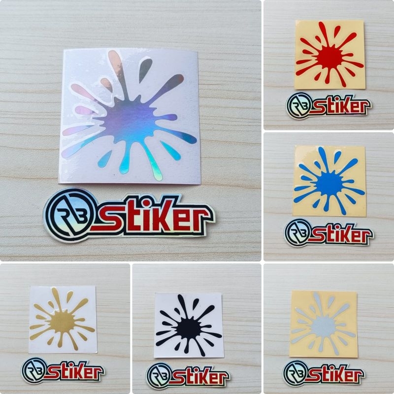 Jual Stiker Bercak warna sticker citting | Shopee Indonesia