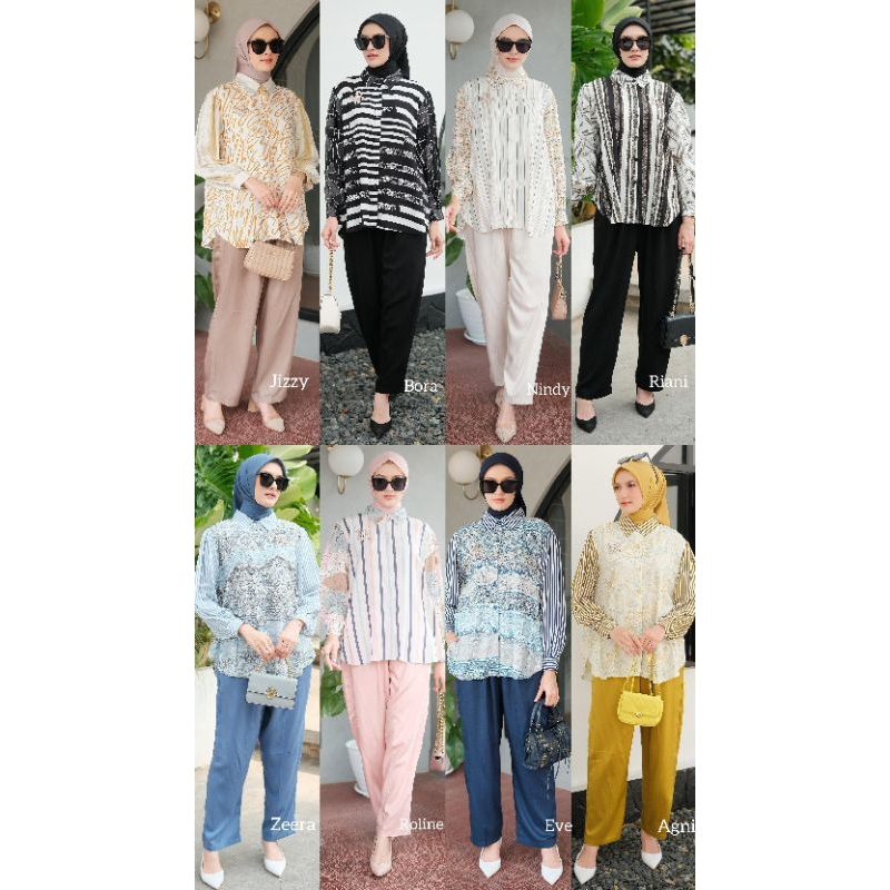 Jual AIRA SET TERBARU & CARLY Set & Briana Set Ori by Eyberli | Shopee ...