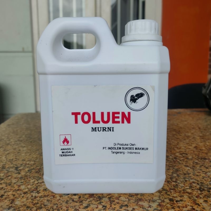Jual Tolen / Toluen murni 1 Liter | Pembersih | Shopee Indonesia
