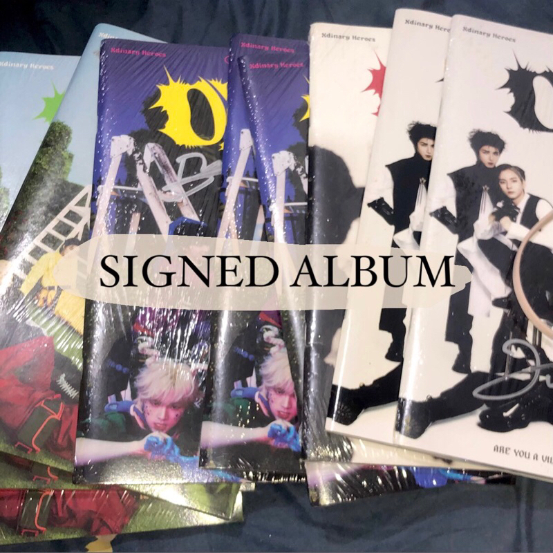 Jual SIGNED ALBUM XDINARY HEROES GUNIL JUNGSU GAON JUNHAN ODE JOOYEON ...
