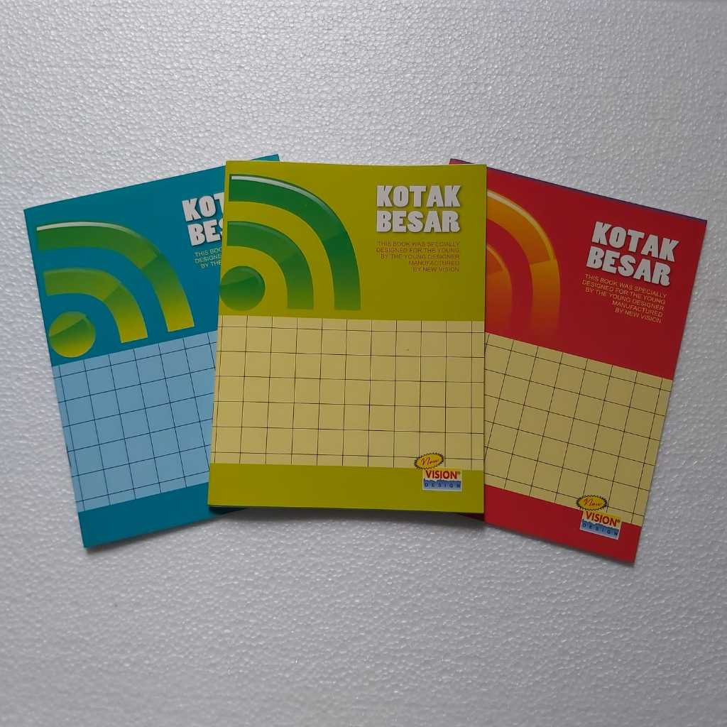 Jual Buku Kotak Besar Vision | Shopee Indonesia
