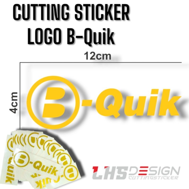 Jual CUTTING STICKER LOGO MOBIL B-QUIK | Shopee Indonesia