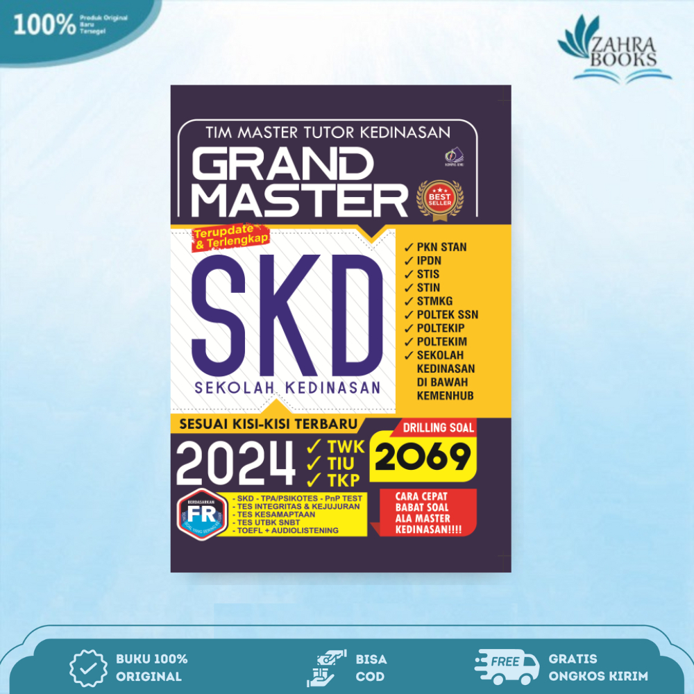 Jual Buku Grand Master SKD Kedinasan 2024 - Kompas | Shopee Indonesia