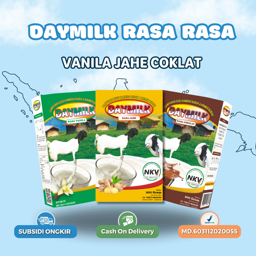 Jual 3 VARIAN RASA SUSU DAYMILK Susu Bubuk - Atasi Nyeri Sendi ...