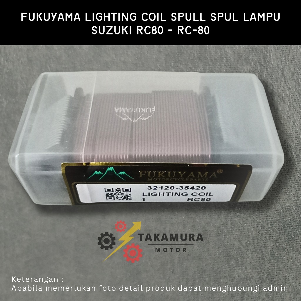 Jual Fukuyama Lighting Coil Spull Spul Lampu Suzuki RC80 - RC-80 | Shopee Indonesia