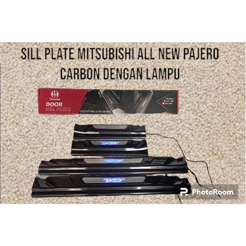 Jual Door sill plate Mitsubishi All New Pajero/ Panel pelindung pintu ...