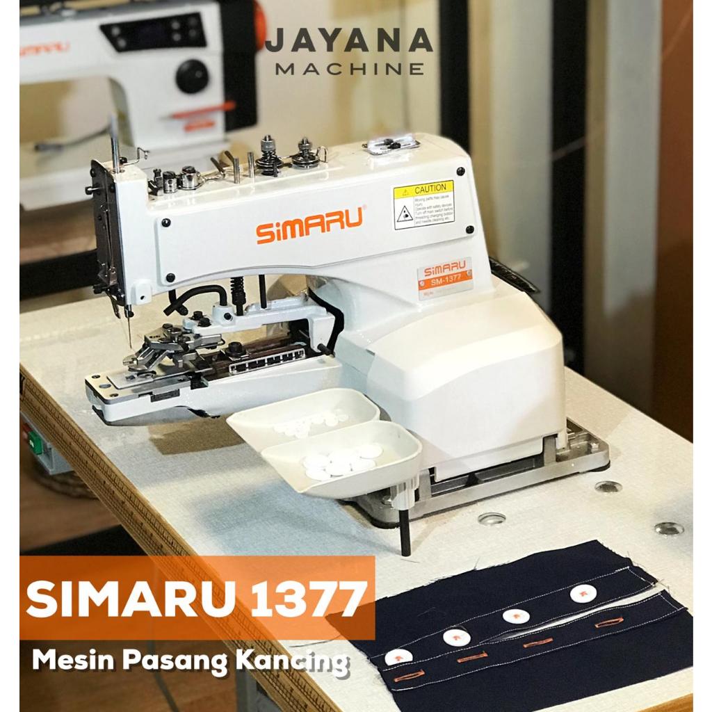 Jual SIMARU SM-1377 Mesin pasang kancing | Shopee Indonesia