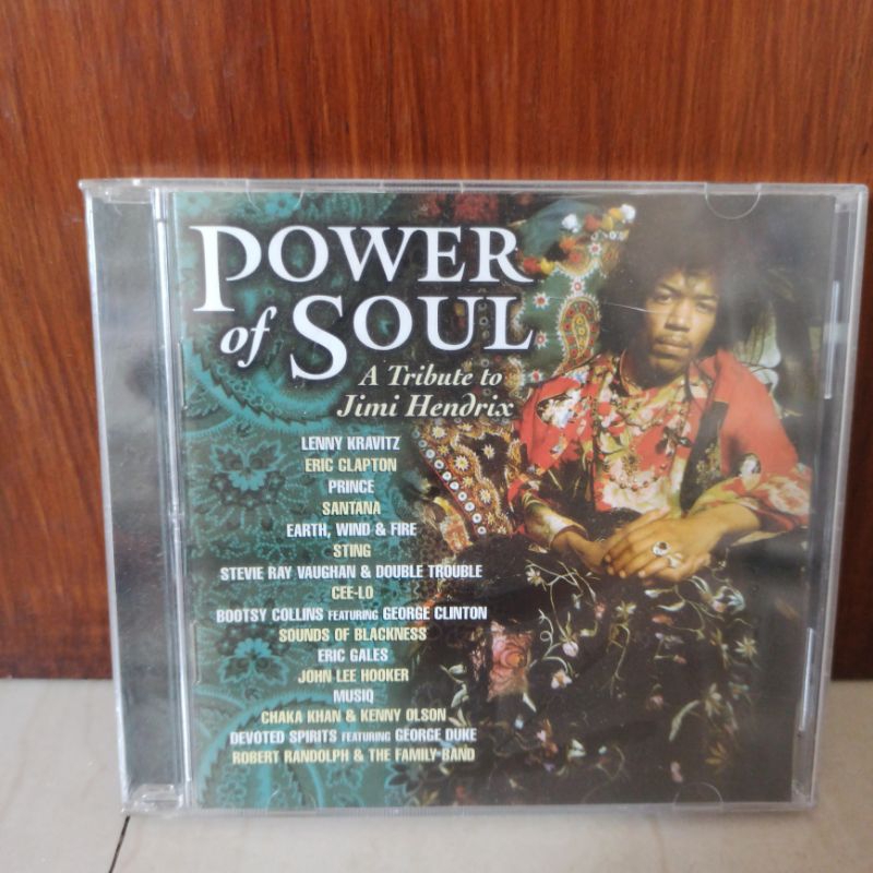 Jual CD Power Of Soul A Tribute To Jimi Hendrix | Shopee Indonesia