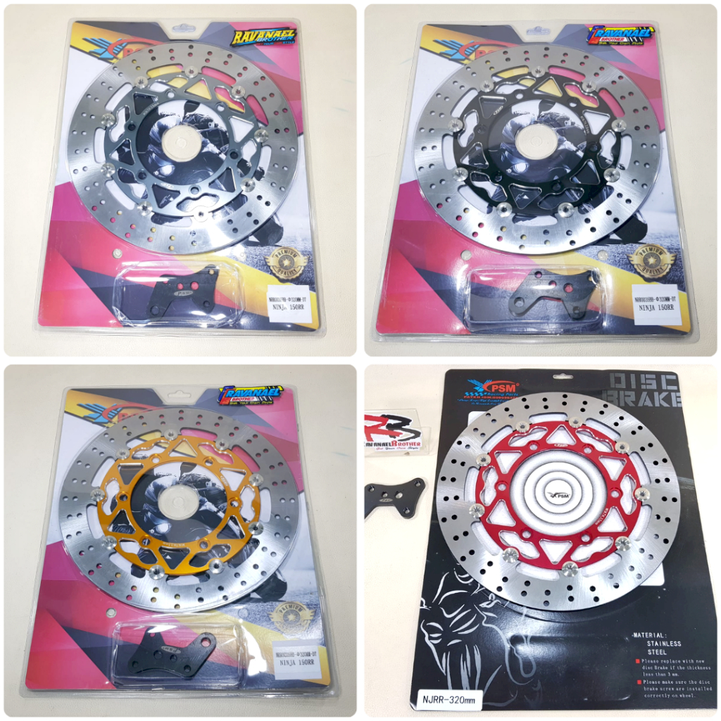 Jual Piringan Cakram Disc Brake PSM Dualtone Ninja 150 RR N 150 RR KRR ...