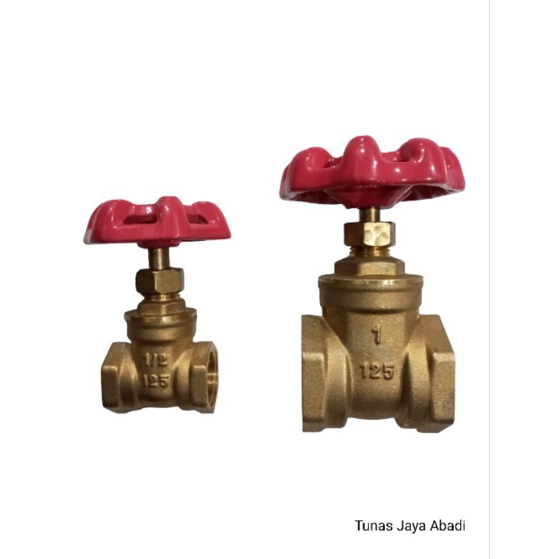 Jual Gate Valve Kuningan Uk 1" & 1/2" / Merk KITZ | Shopee Indonesia