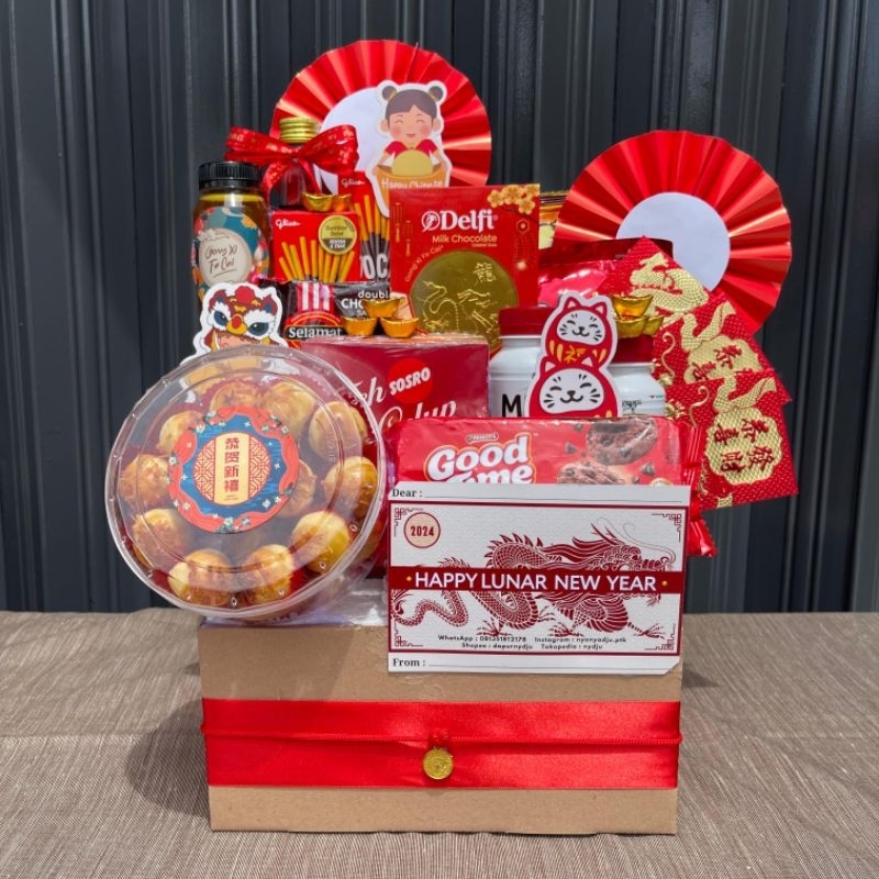 Jual Chi Parsel Nyonya Dju/Parsel Imlek 2024/Hampers Imlek 2024 Khusus ...