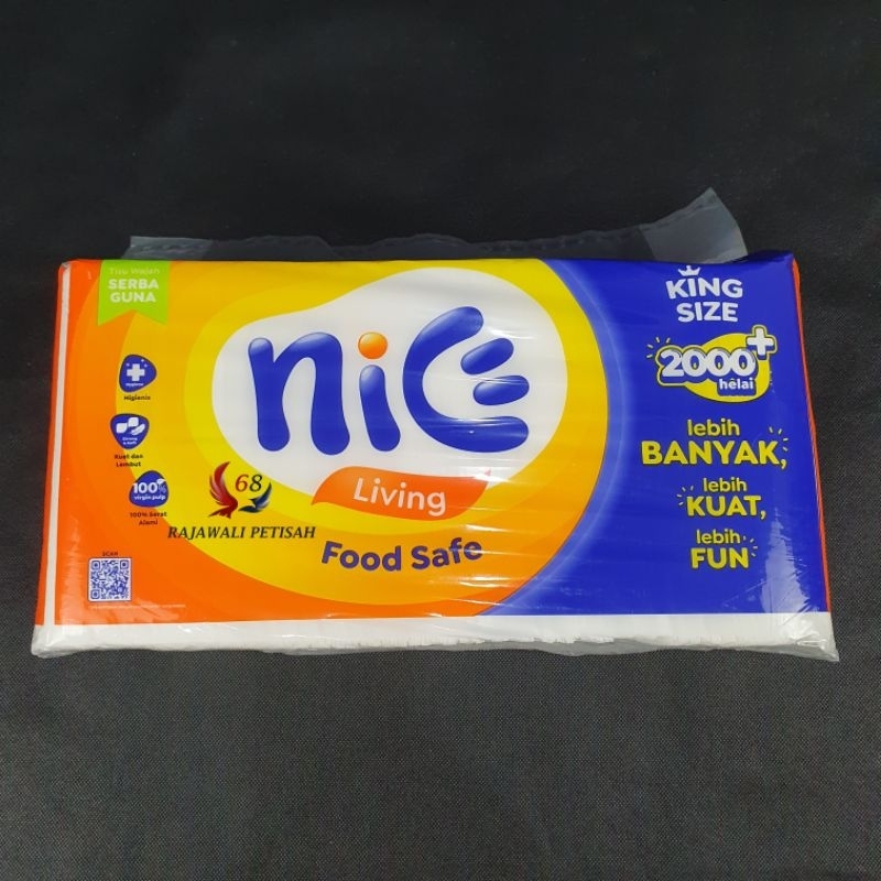 Jual Nice Tissue Facial Tisu Muka 1000 Gram (2000 Helai) | Shopee Indonesia