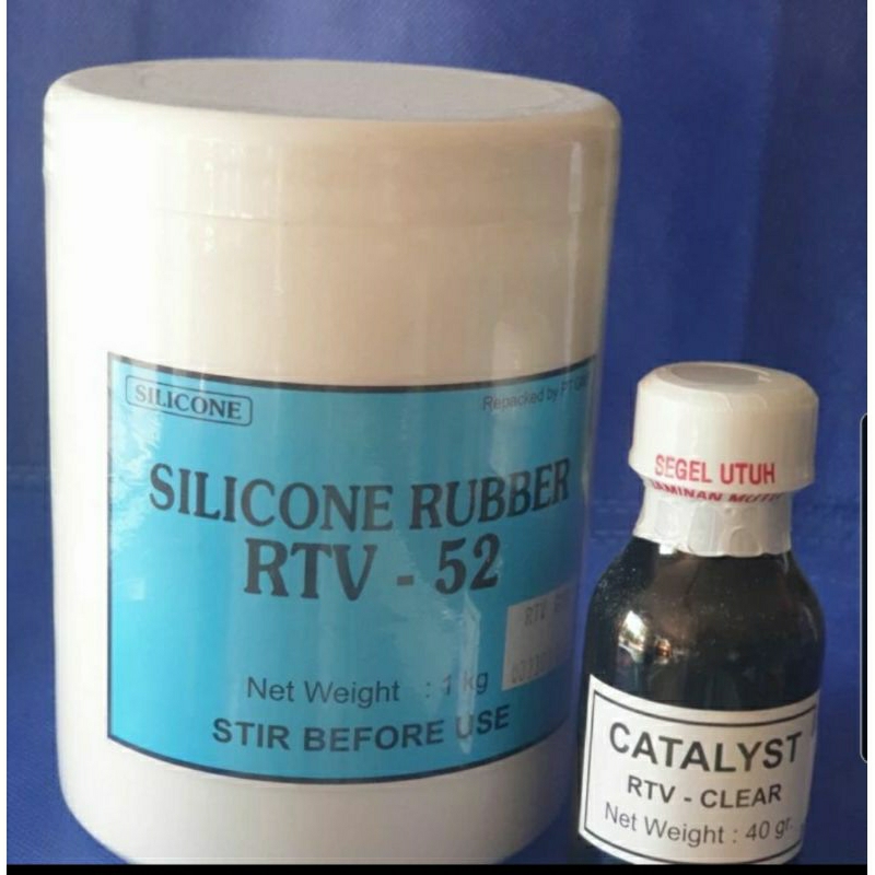 Jual Silicone Rubber RTV 52/ Silicone Cetak/ Cetakan Resin / Mould ...