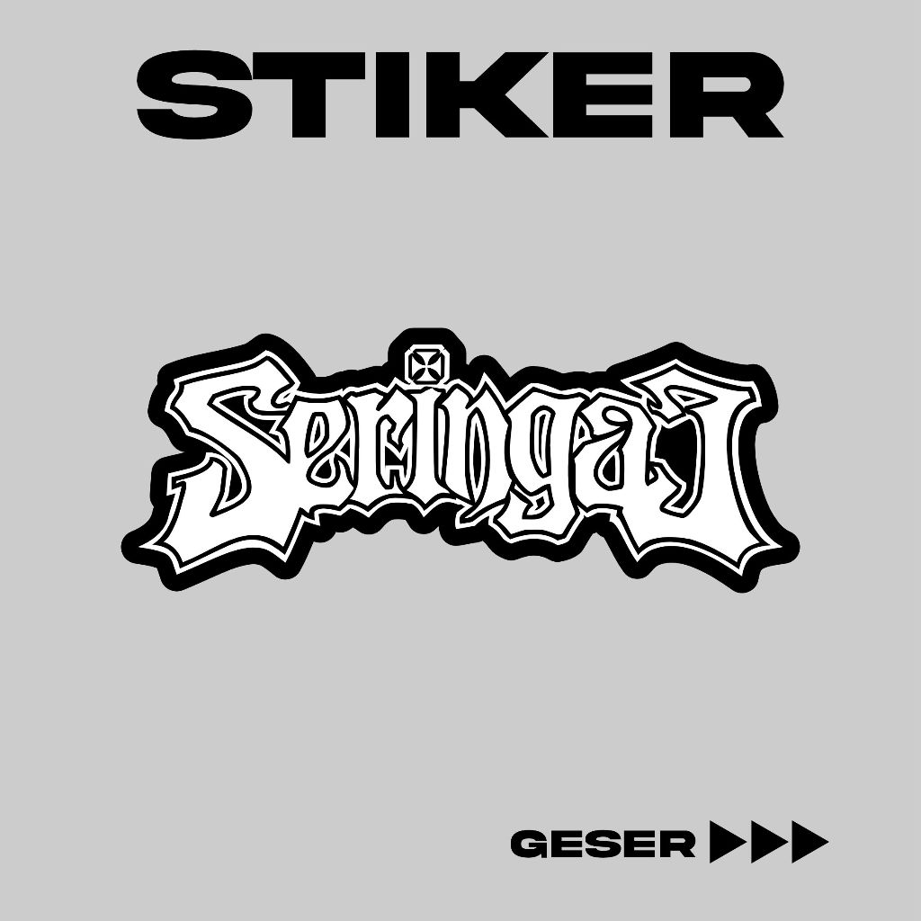 Jual Sticker Logo Seringai | Shopee Indonesia