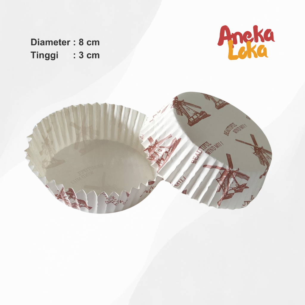 Jual Cup Roti Laminasi Bulat DM 8cm Kincir 200 Pcs | Shopee Indonesia