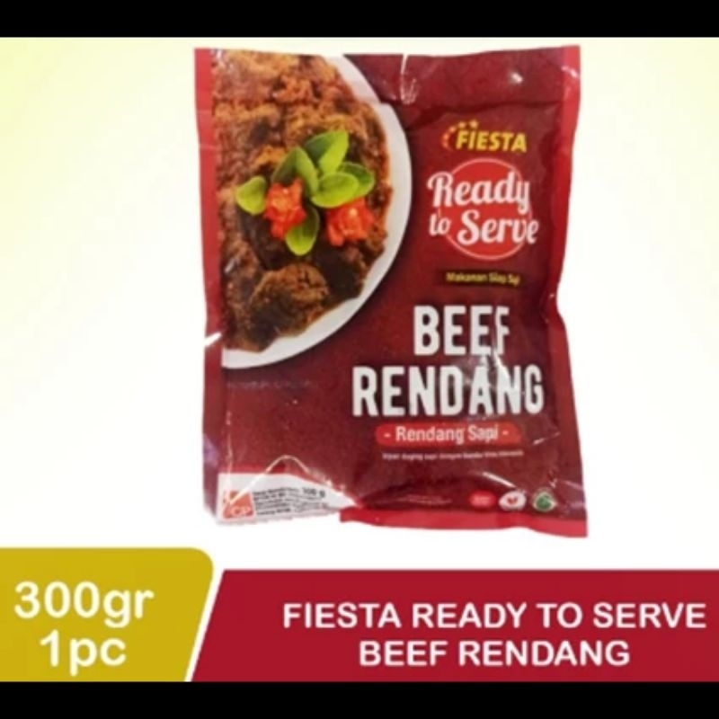 Jual Fiesta Siap Saji Daging Sapi Rendang / Ready To Serve Beef Rendang ...