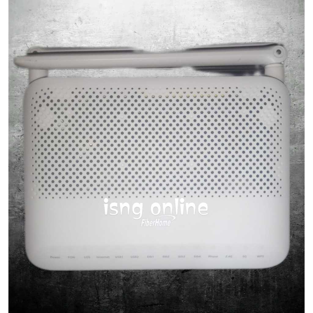 Jual Router ONT GPON Fiberhome HG6145D2 bisa Add WAN | Shopee Indonesia