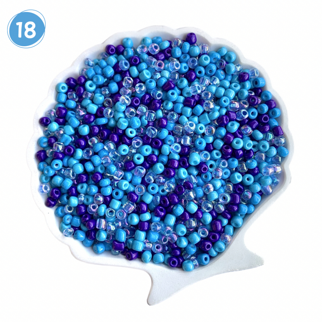 Jual Manik Manik Lucu Korea Payet Pasir Kecil Bening 3,6 mm & 3 mm ...