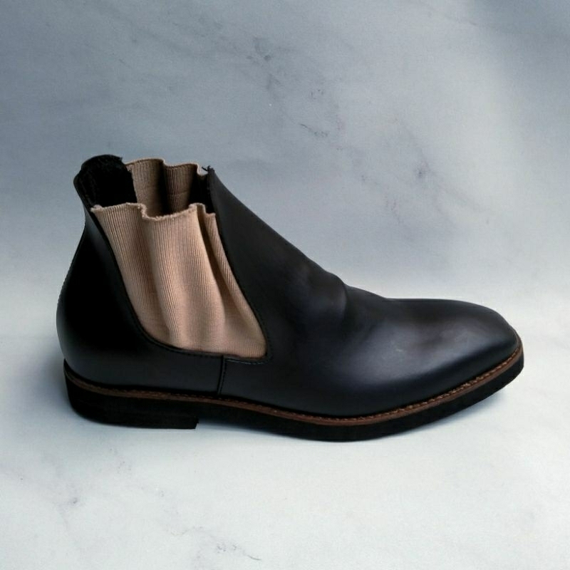 Jual Chelsea boots kulit ( produk sample = kanan saja ) | Shopee Indonesia