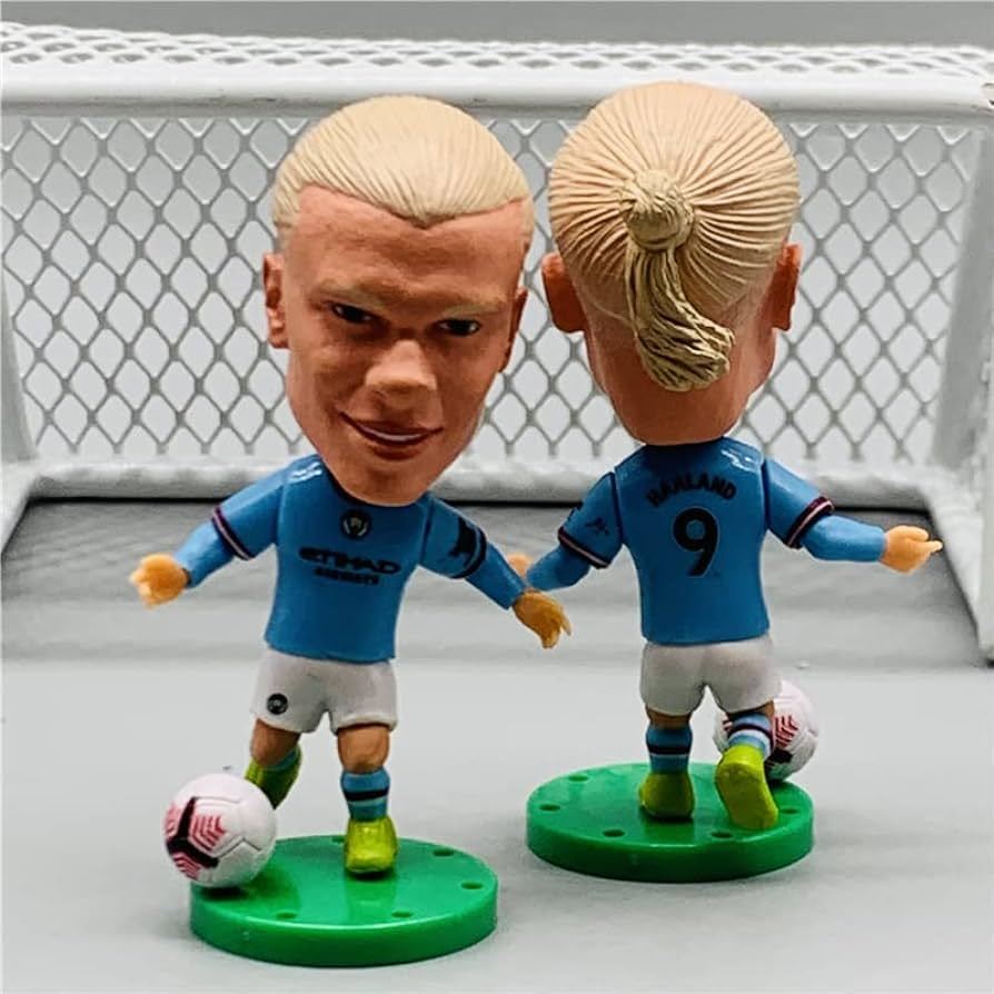 Jual Soccerwe Soccer Action Figure - Erling Haaland Manchester City ...