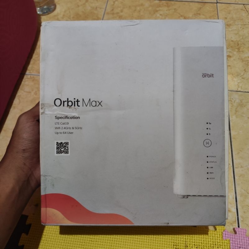 Jual modem router telkomsel orbit max huawei b818-263 fullset mulus ...