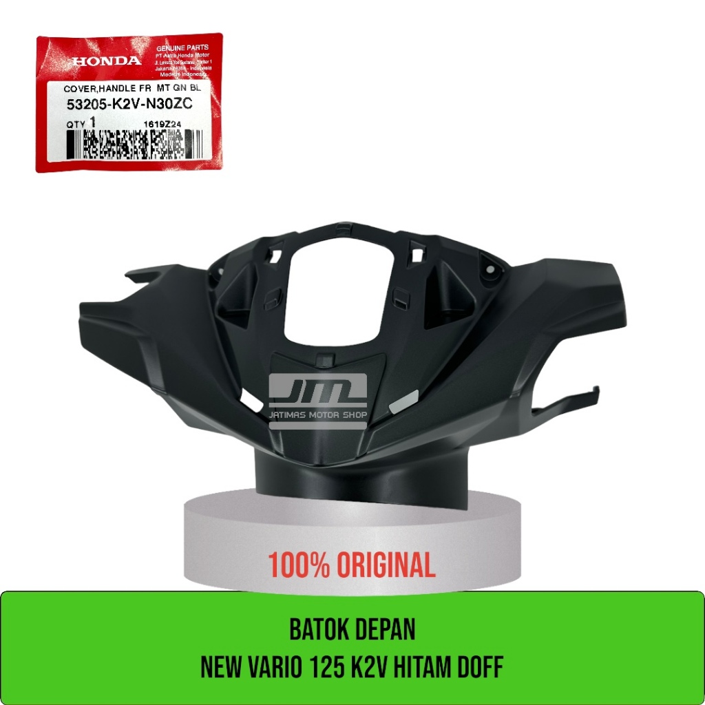 Jual Batok depan new vario 125 K2V hitam doff 53205-K2V-N30ZC | Shopee ...