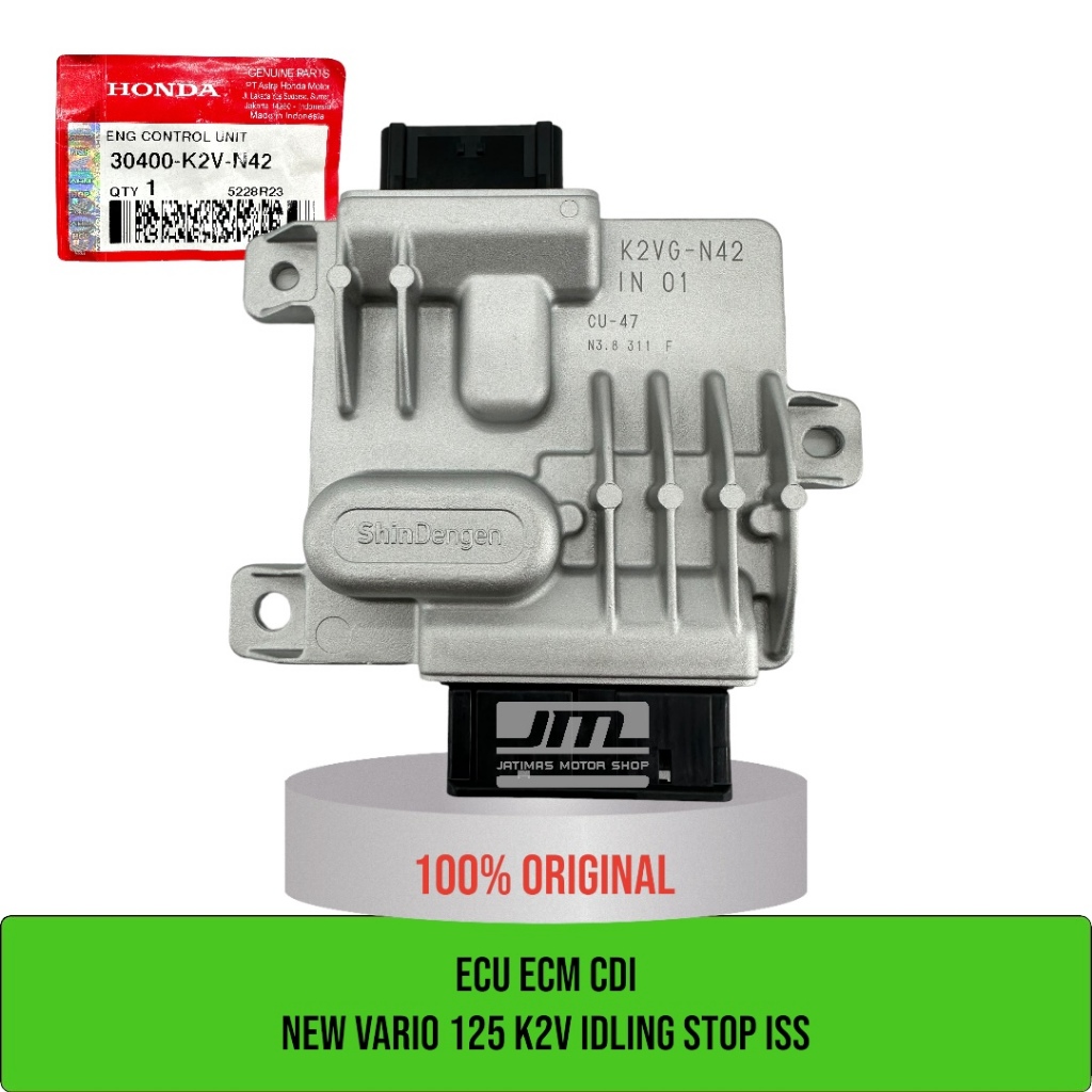 Jual ECU ECM CDI new vario 125 K2V ilding stop ISS 30400-K2V-N42 | Shopee Indonesia