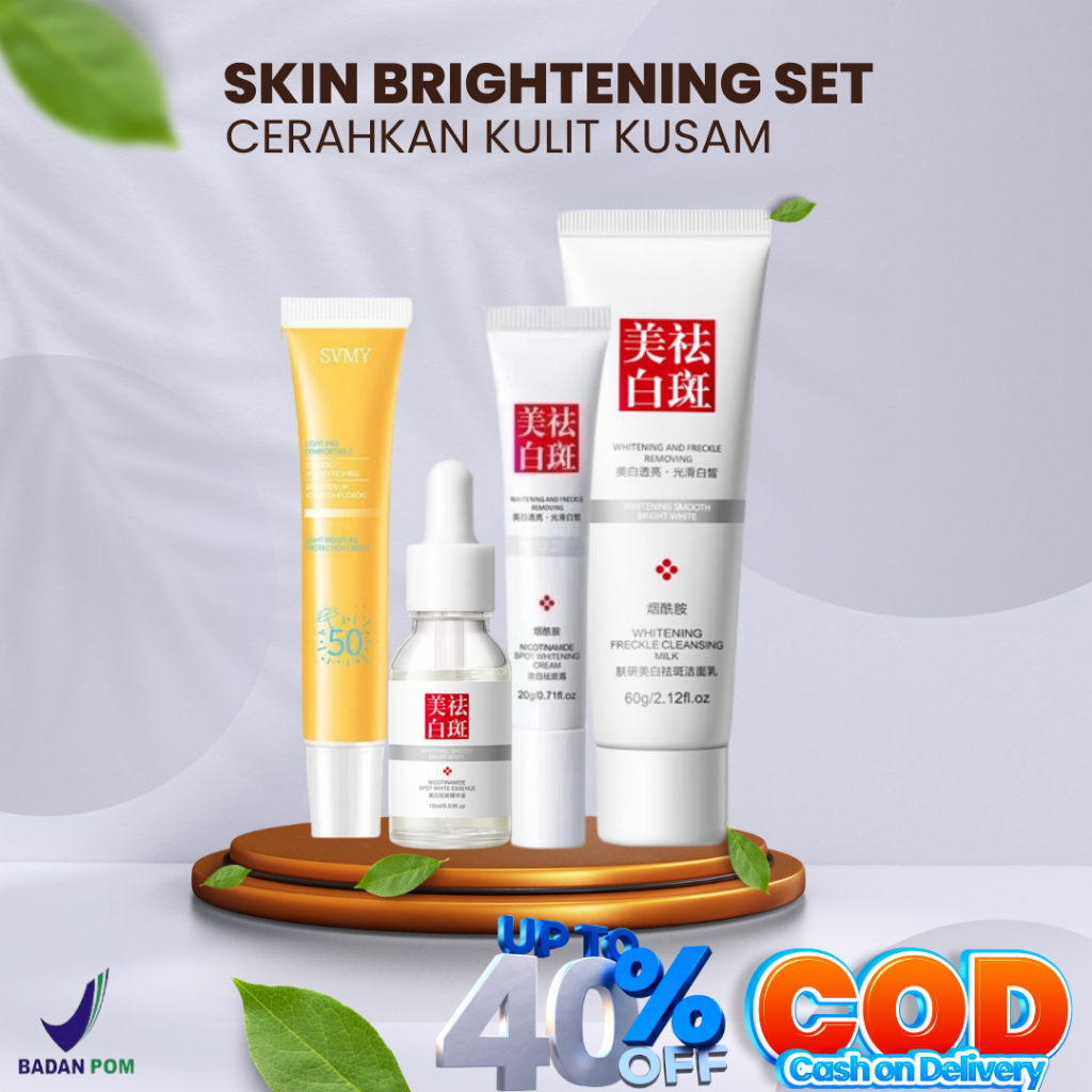 Jual (Efektif) Paket Pemutih dan Anti Flek Hitam 4 in 1 Dapat Facial ...