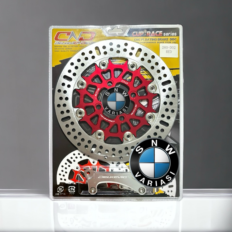 Jual Disc Brake / Piringan Cakram Depan 260mm Plus Breket Kaliper Beat ...