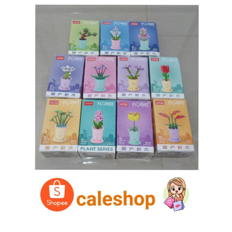 Jual Lego Block Bunga / Florist bisa sebagai pajangan dan mainan(PASTI ...