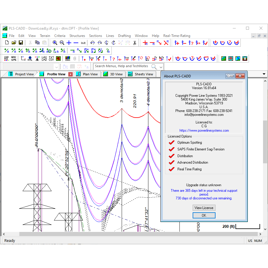 Jual PLS-CADD / CAISSON / PLS-POLE / TOWER 16.81 x64 Full Liftime ...