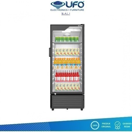 Jual SHARP SCH250FS Showcase Cooler 250L | Shopee Indonesia