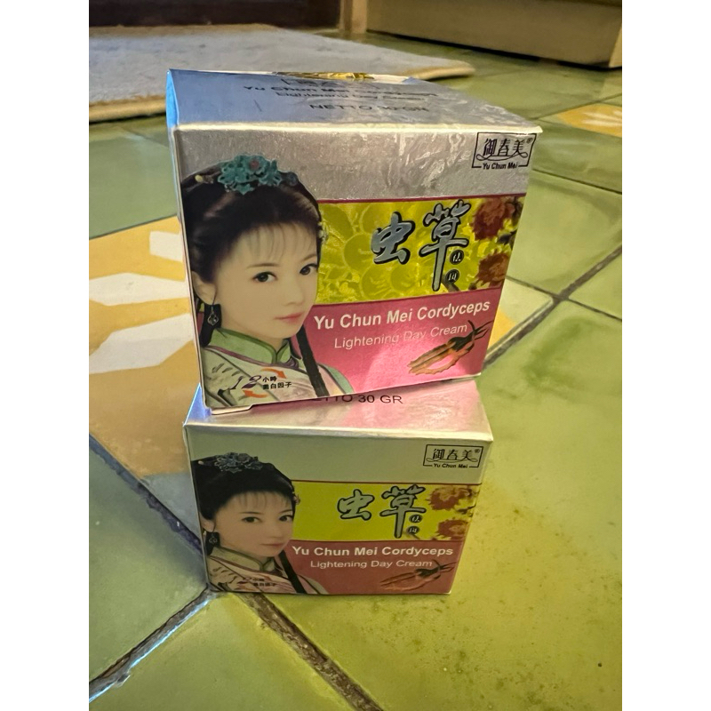 Jual [BPOM ORIGINAL LOKAL] YU CHUN MEI- CORDYCEPS Lightening Day Cream ...