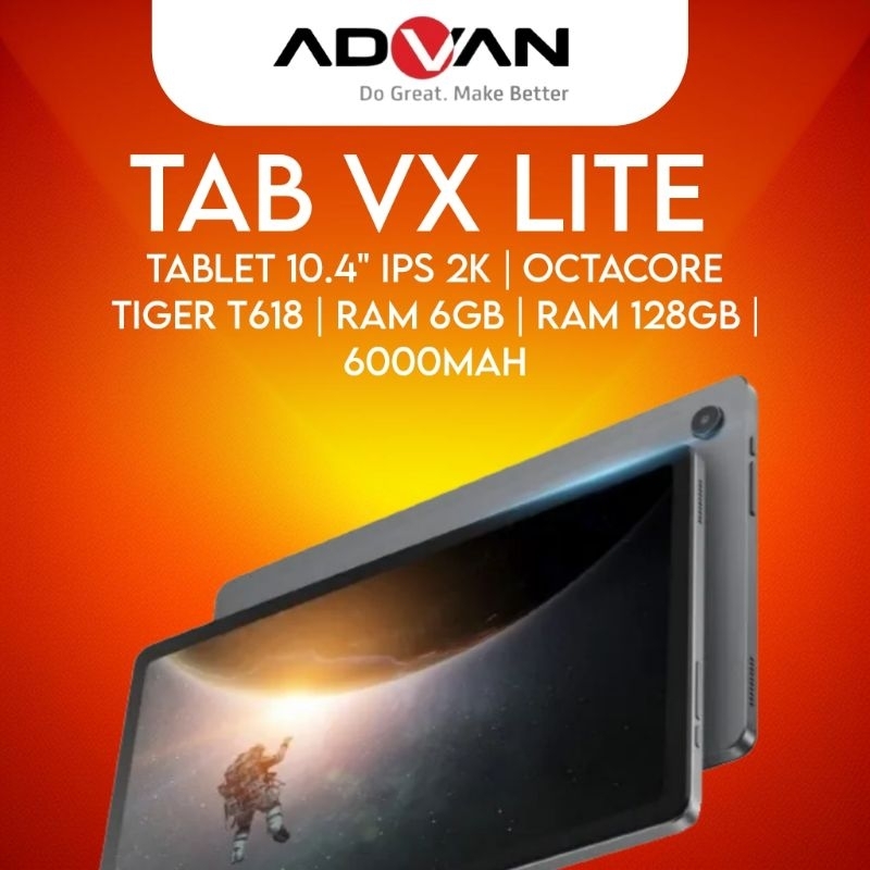 Jual Advan Tab VX Lite 6/128 Unisoc Tiger T618 Tablet Advan VX Lite ...