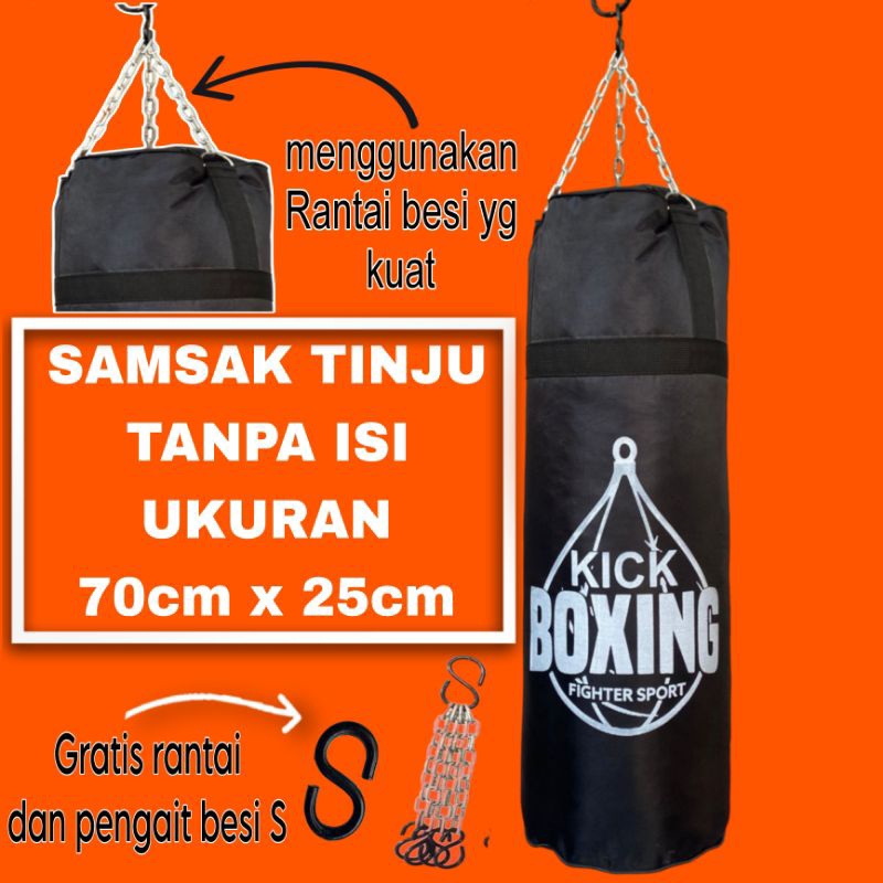 Jual Samsak Tinju Tanpa Isi MMA SILAT Taekwondo samsak Gangguan samsak ...