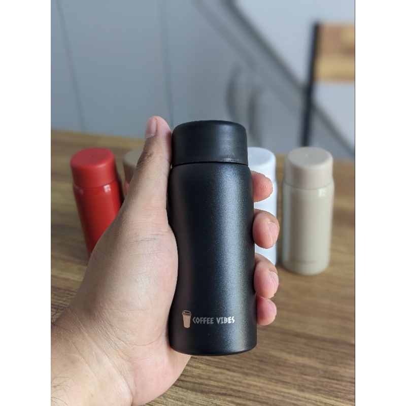 Jual Termos mini 150 ml coffee vibes air panas & air dingin, bisa ...