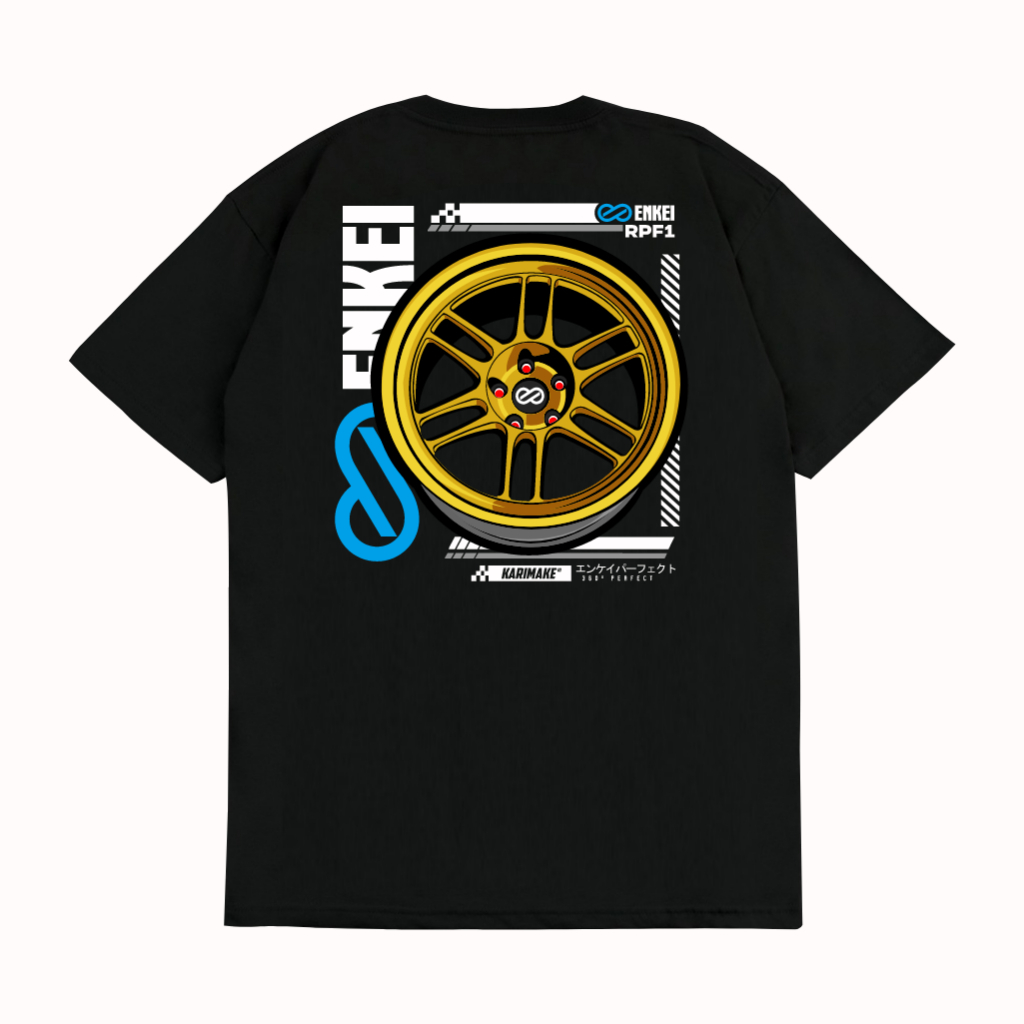Jual Kaos Baju Velg Enkei RPF1 | Kaos Otomotif | Kaos Racing | Kaos ...