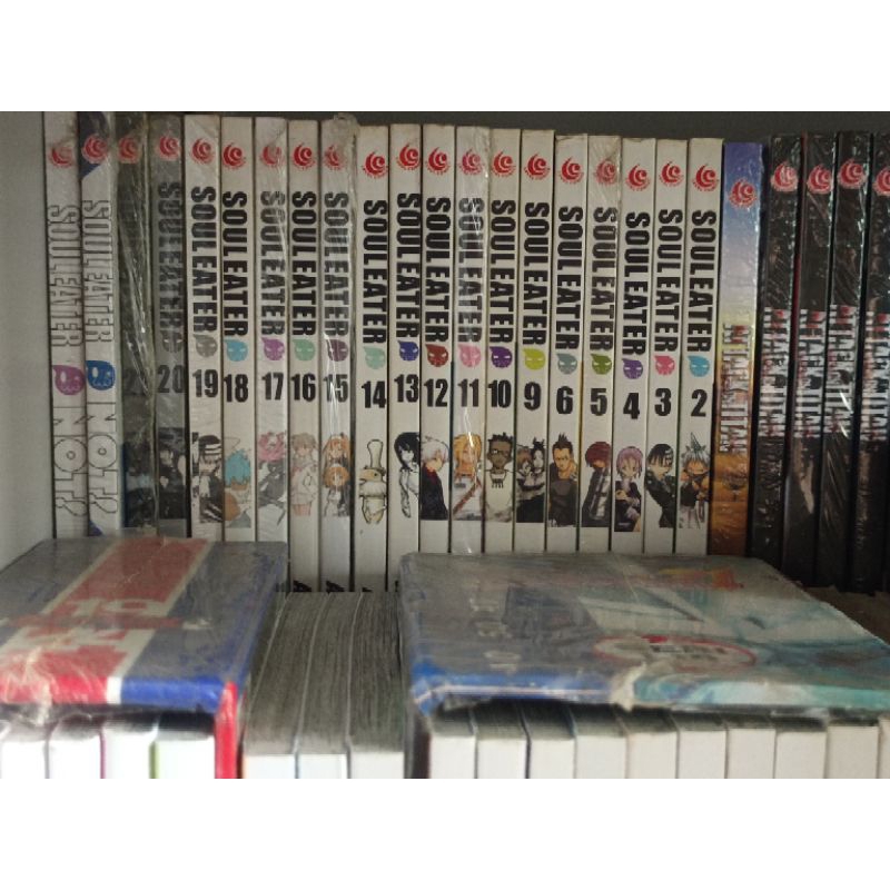 Jual komik SOUL EATER 18 Buku set kondisi sangat mulus dan ada yang ...