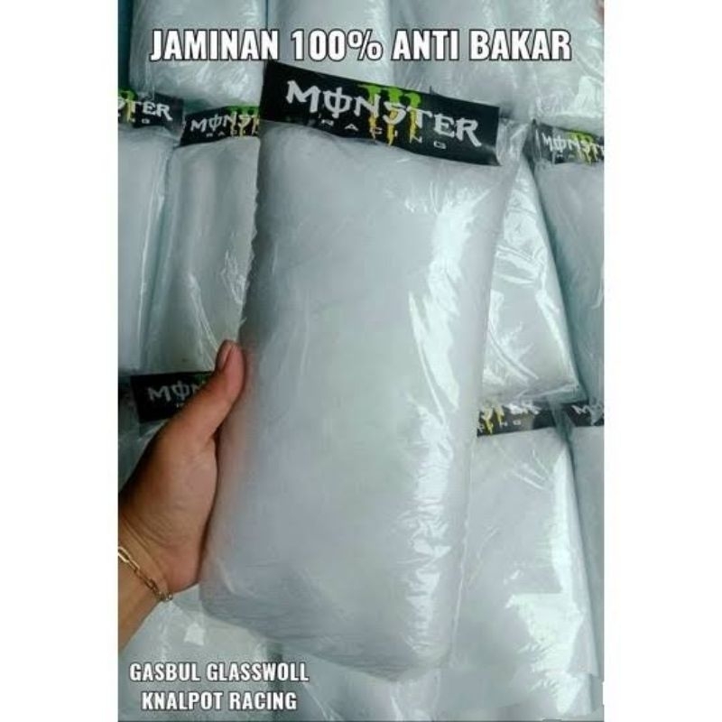 Jual Gaswool Glaswool Gasbul Knalpot Racing Anti Bakar ( Kemasan Tebal ...