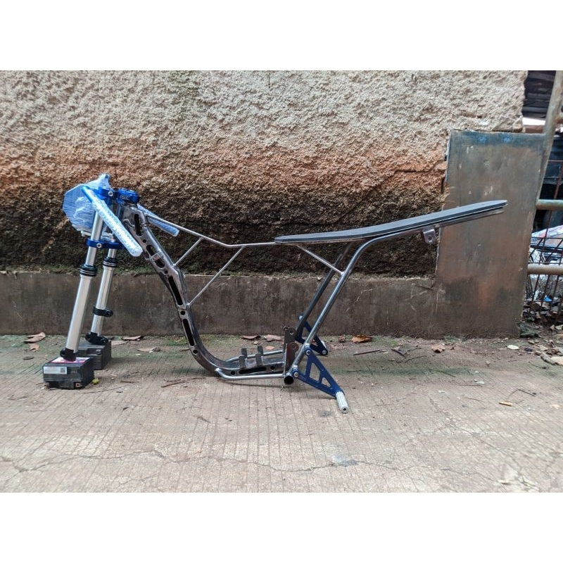 Jual frame kerangka sasis batangan rangka drag nouvo pnp mesin mio 201m ...
