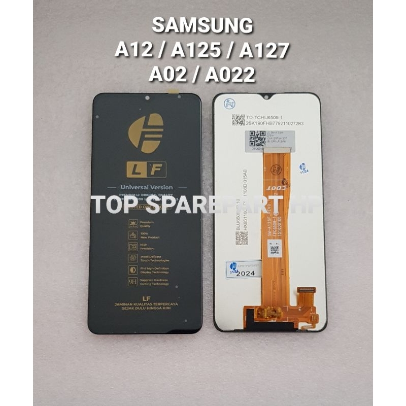 Jual LCD SAMSUNG A12 A125 / A127 / A02 A022 FULLSET TOUCHSCREEN ORIGINAL | Shopee Indonesia