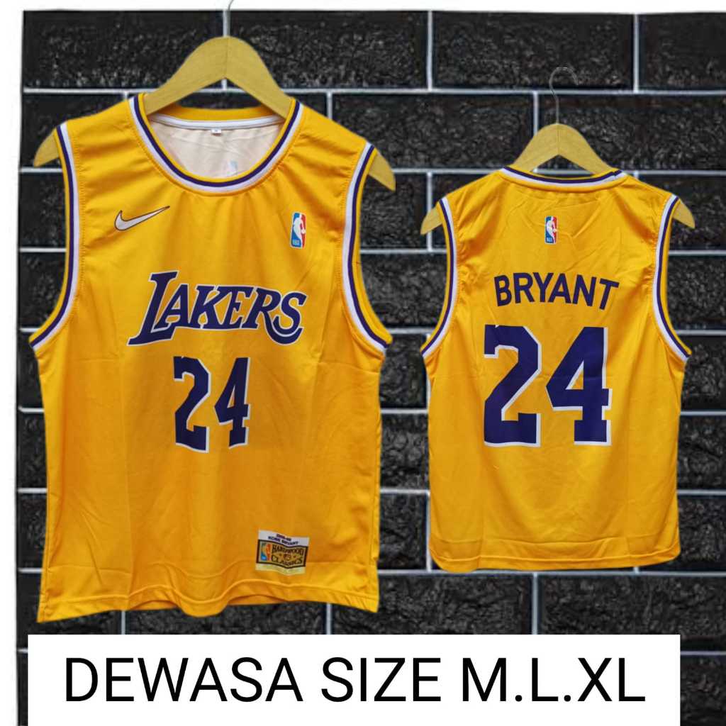 Jual BAJU BASKET DEWASA/JERSEY BASKET/LAKERS BAJU BASKET DEWASA ...