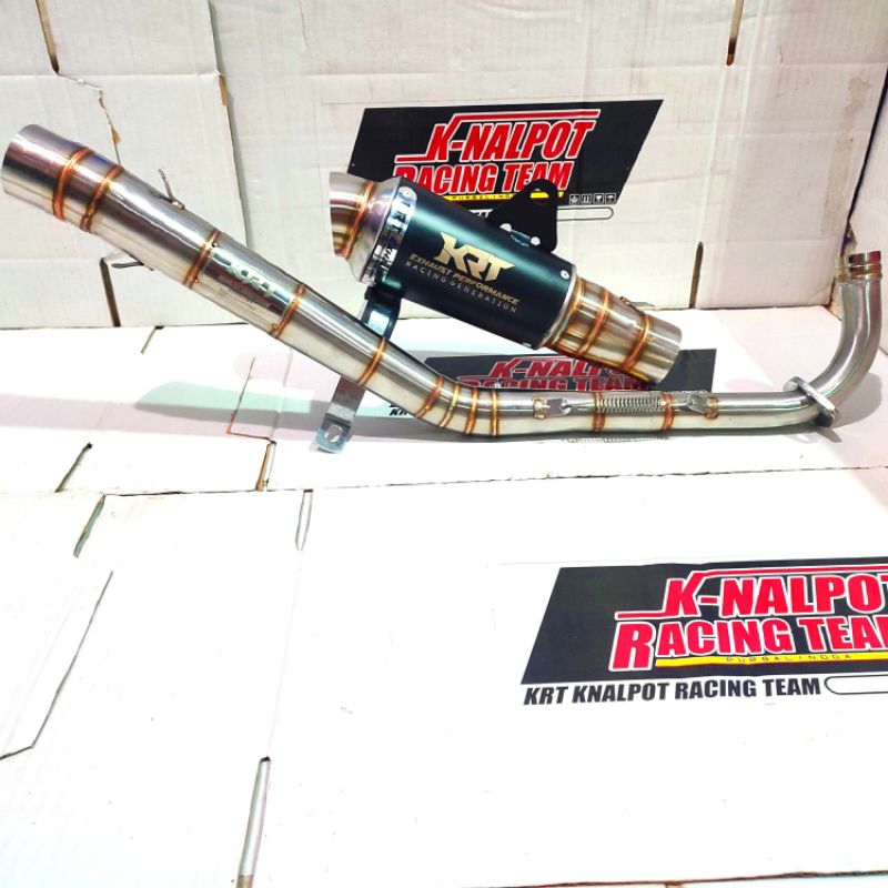 Jual Knalpot Racing Original KRT MC1 Model Road Race Kolong Balap ...