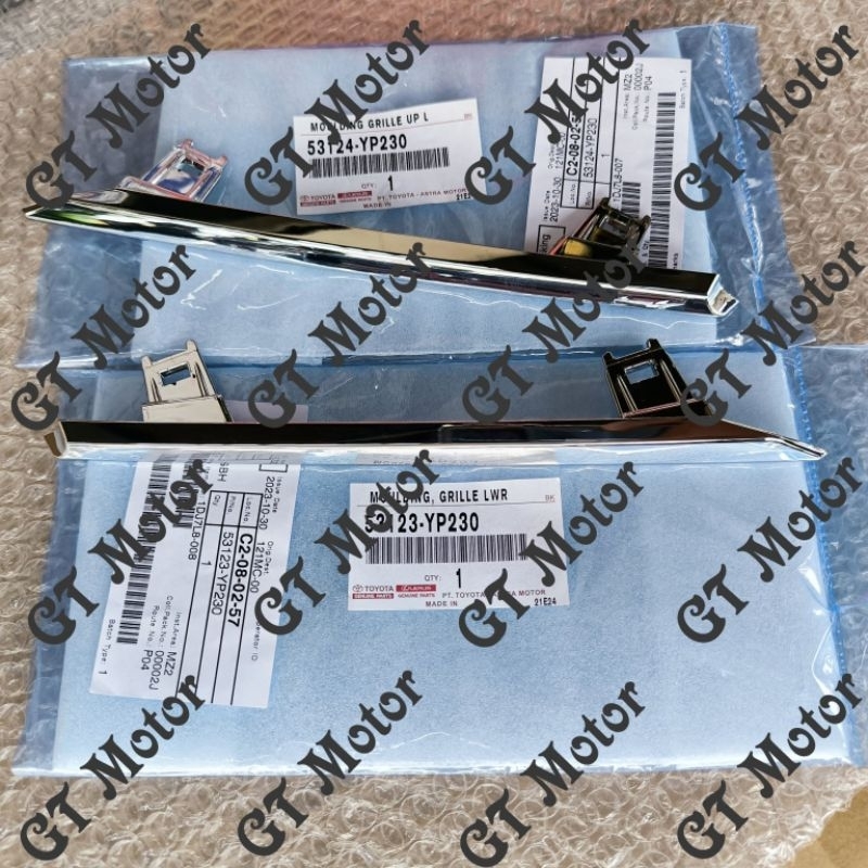 Jual 53123-YP230 53124-YP230 Moulding Radiator Grille Upper Right List ...