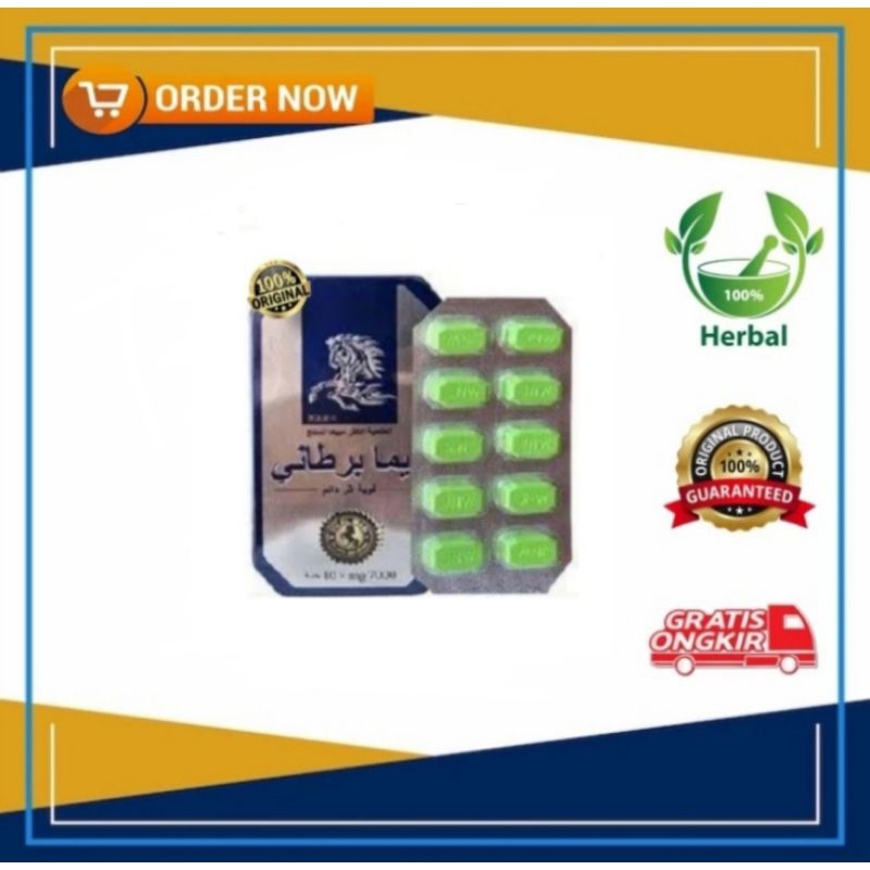 Jual KUDA LIAR ARAB 1 KOTAK ISI 10 BUTIR OBAT HERBAL STAMINA PRIA | Shopee Indonesia