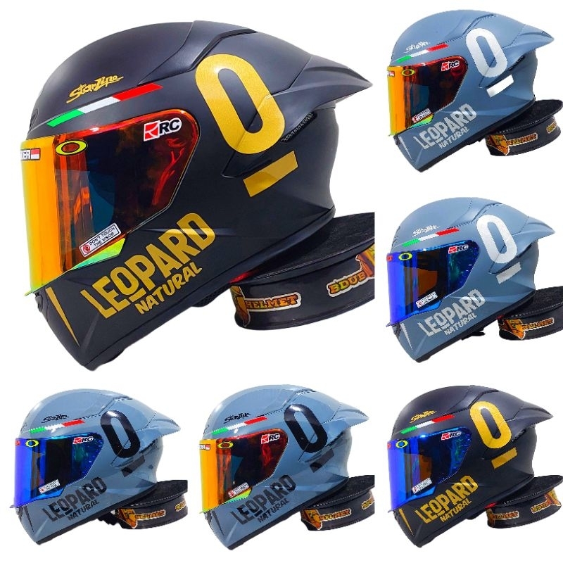 Jual Helm full face TTC | TT COURSE mla leopard | Shopee Indonesia