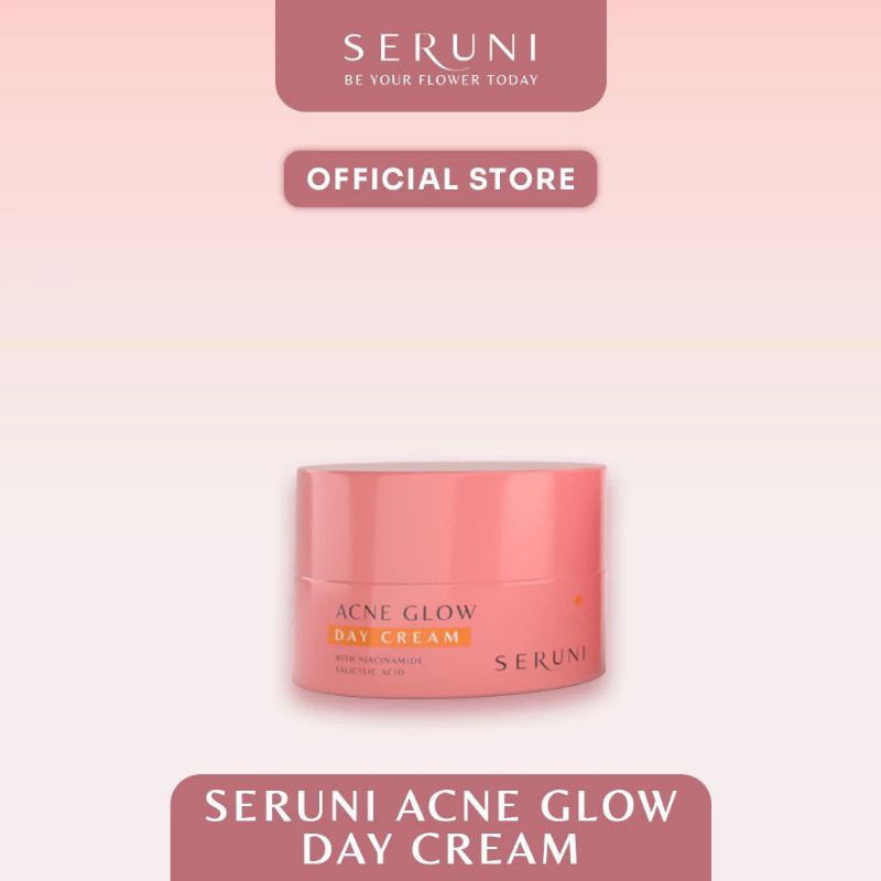 Jual SKINCARE SERUNI ACNE GLOW DAY CREAM PERAWATAN WAJAH BERJERAWAT ...