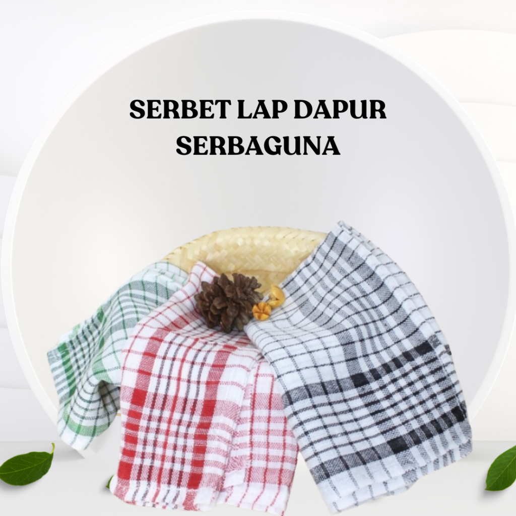 Jual Serbet Lap Dapur Kain Lap Kotak Dapur Serbaguna Serbet Dapur Murah ...