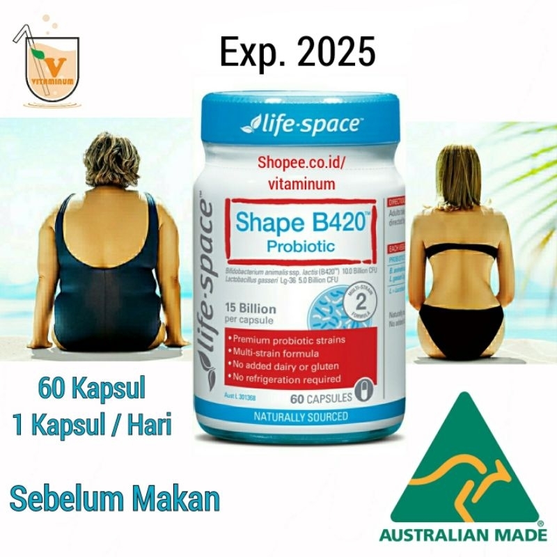 Jual Probiotik Life Space Broad Spectrum / Shape B420 / Double / Triple ...